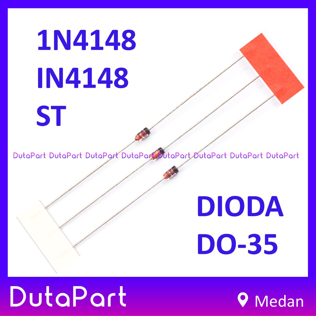 Jual 1N4148 IN4148 1N IN 4148 200mA 100v Dioda Fast Switching Diode DO-35 | Shopee Indonesia