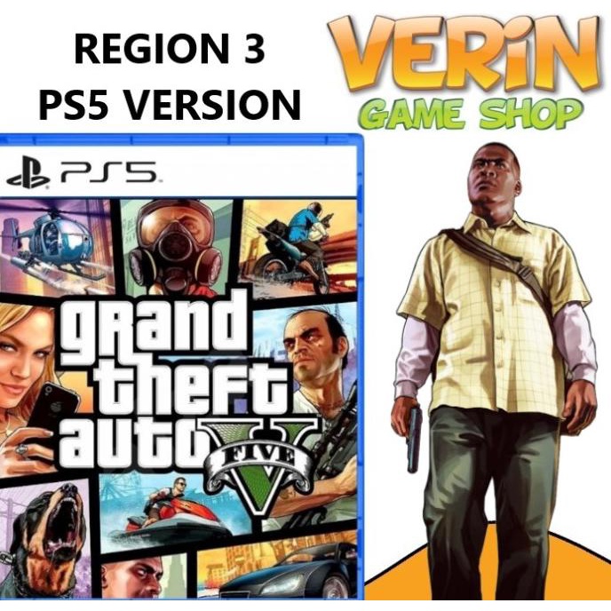 Jual Ps5 Gta Grand Theft Auto V / Gta 5 / Gtav / Gta5 | Shopee Indonesia