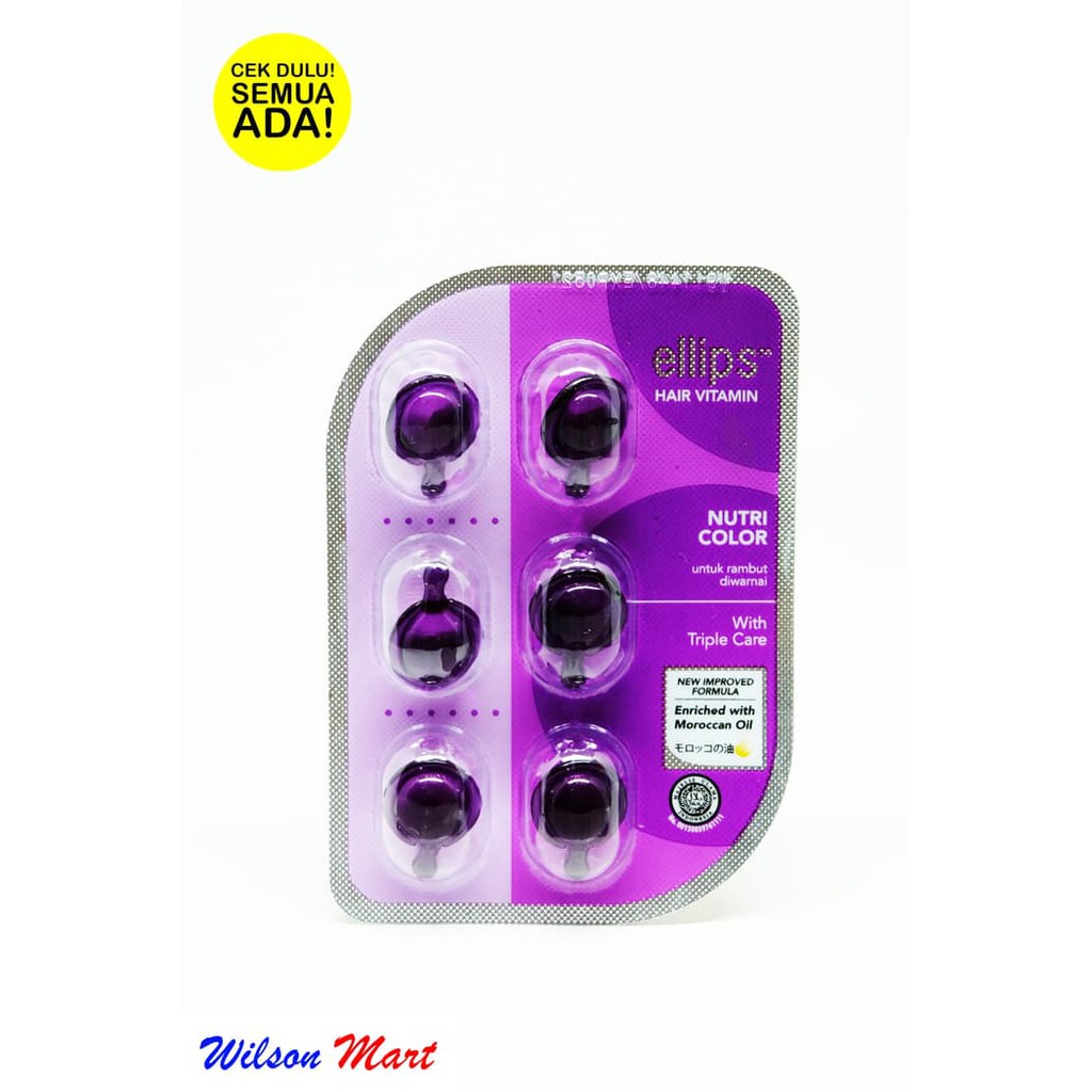 Jual Ellips Hair VItamin Sachet warna Ungu DAPAT 2 sachet | Shopee ...