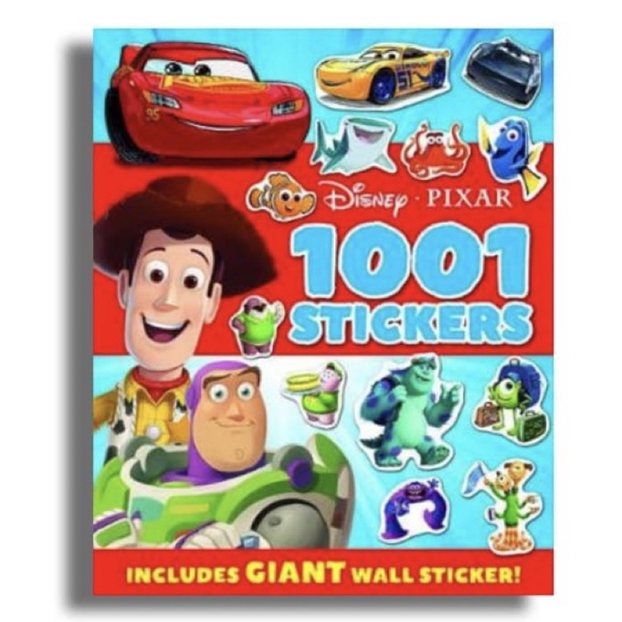 Jual 1001 Stickers Disney Pixar | Shopee Indonesia