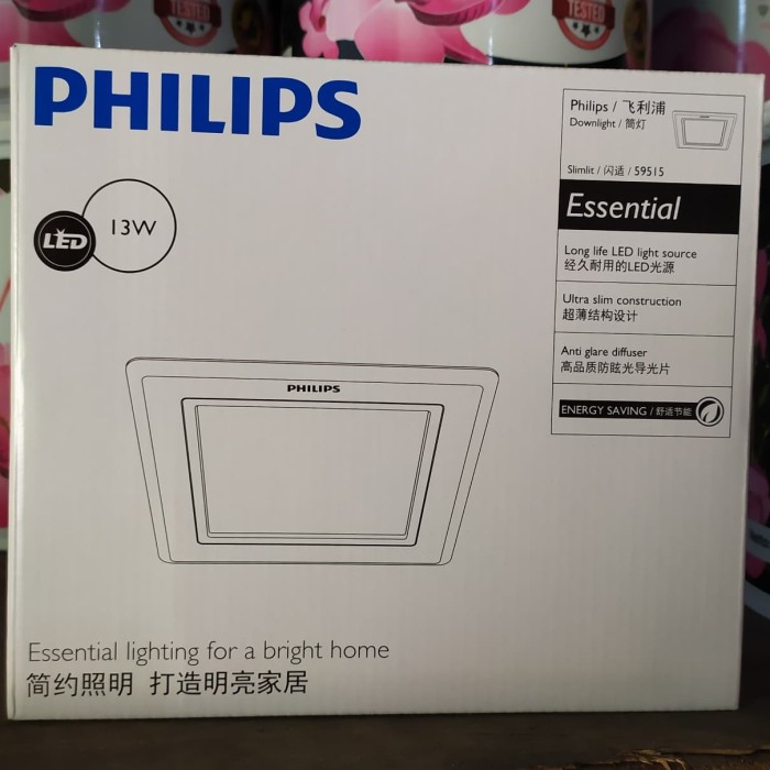 Jual LAMPU PHILIPS LED DOWNLIGHT ESSENTIAL 13 WATT KOTAK TIPE 59515 ...