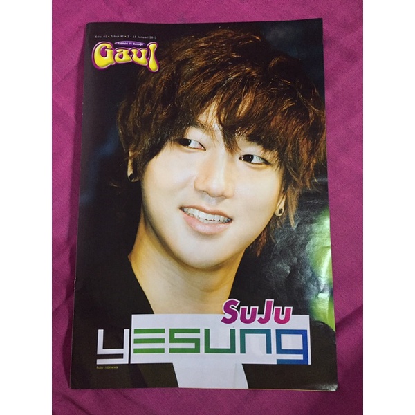 Jual Poster Super Junior (edisi terbatas Tabloid Gaul) | Shopee Indonesia