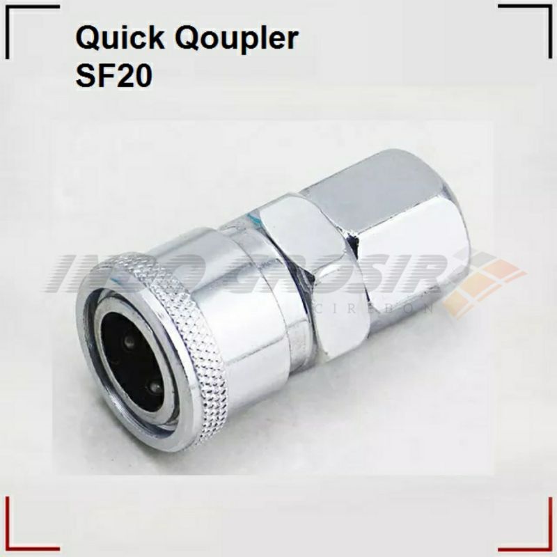Jual Coupler SF20 Quick Kopler Sambungan Konektor Kompresor | Shopee ...
