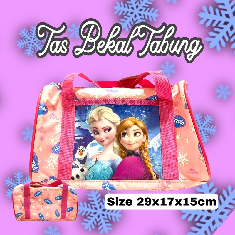 Jual Tas Botol Minum Frozen/Tas Botol Termos Frozen/Tas Bekal Makan ...