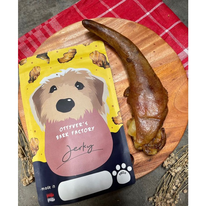 Jual dehydrated pig tail / buntut babi (dog treats / snack anjing ...