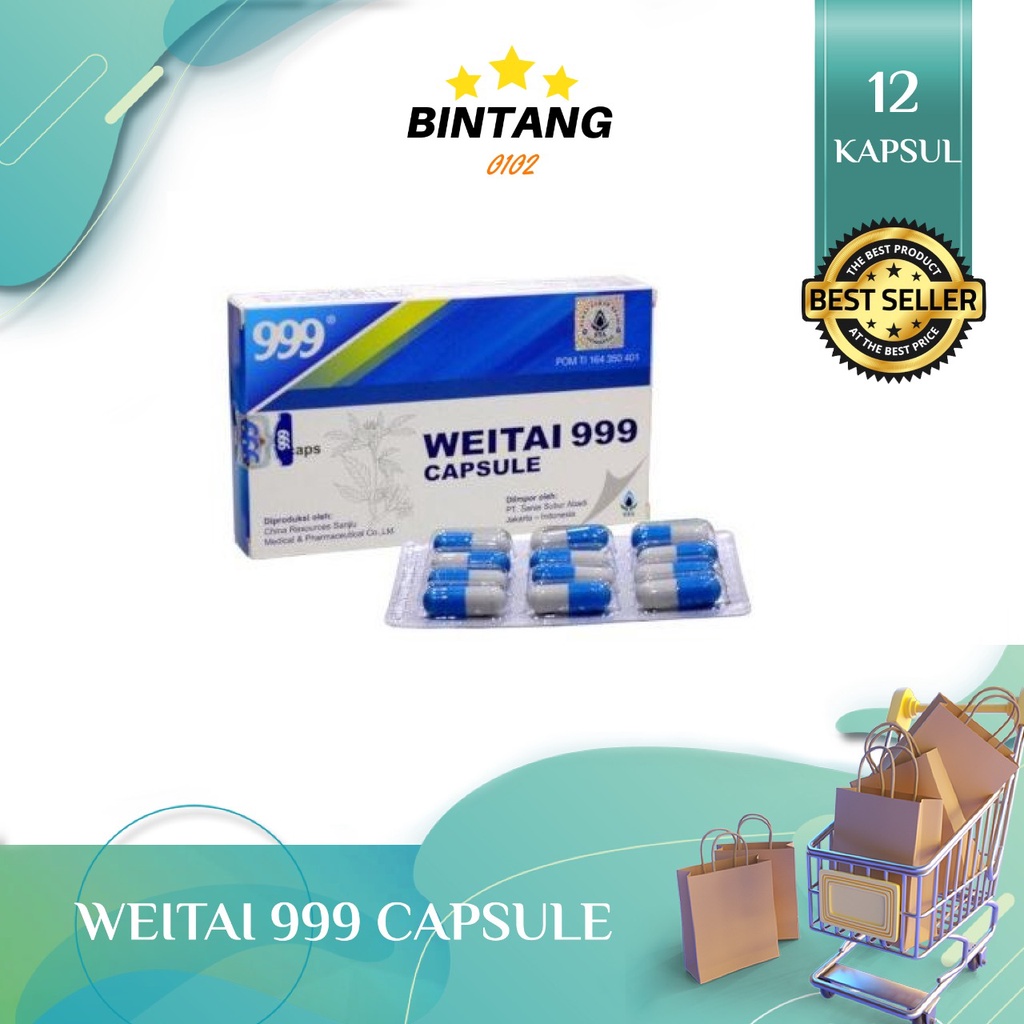 Jual Weitai 999 capsule wei tai capsule 12s | Shopee Indonesia