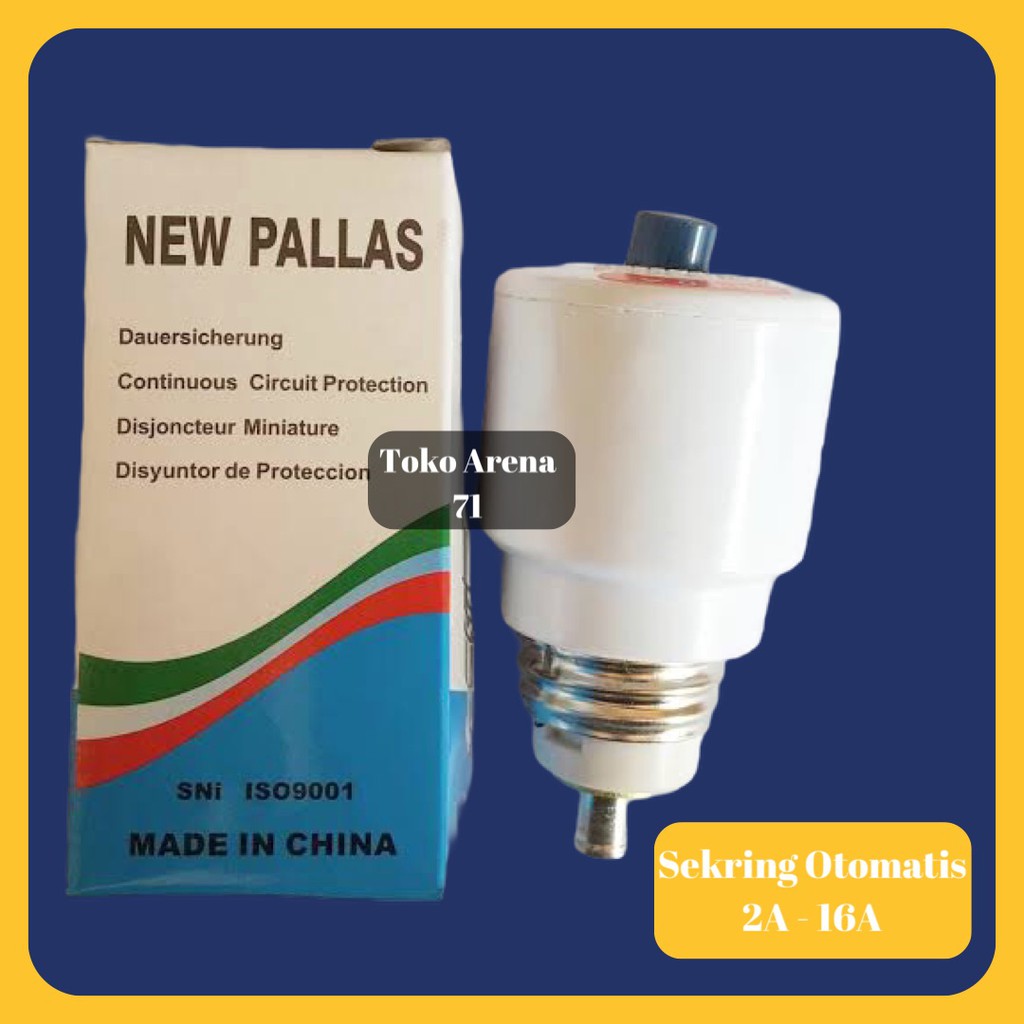 Jual Sekring Otomatis Listrik / Sikring Otomatis Listrik New Pallas 2A ...