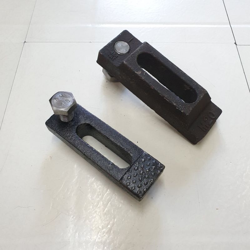 Jual Clamp Hitam Kotak M16 Injection Klem 16 mm 16mm | Shopee Indonesia