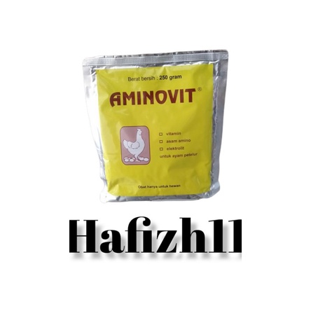 Jual Aminovit 250 gr ( vitamin penambah produksi ) | Shopee Indonesia