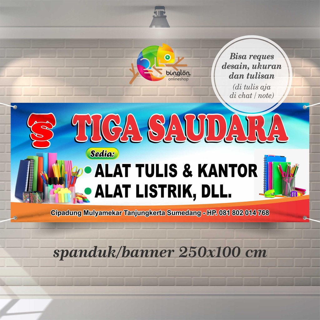 Jual Spanduk, Banner Toko ATK & Alat Listrik | Shopee Indonesia