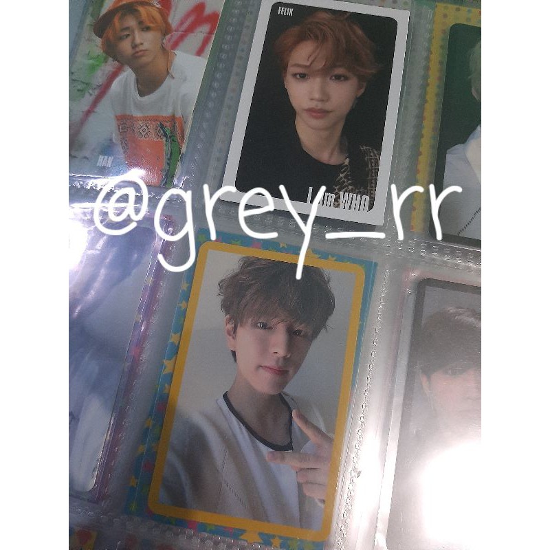 Jual i am who felix white border (booked) | Shopee Indonesia