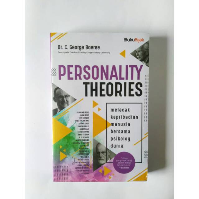 Jual Personality Theories - Melacak Kepribadian Manusia Bersama ...