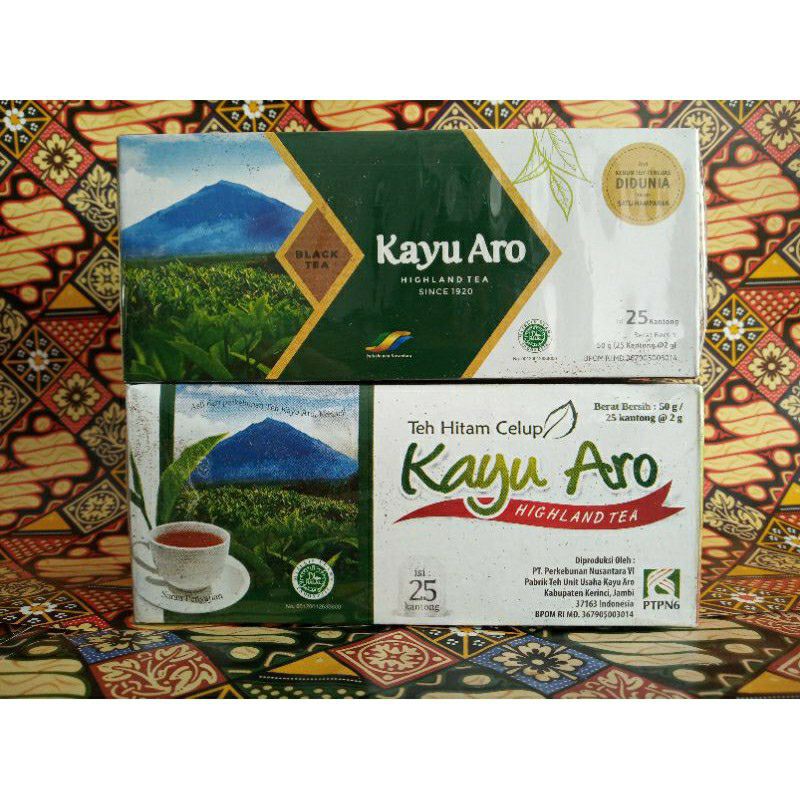 Jual Teh Kayu Aro isi 25bag. Premium tea | Shopee Indonesia