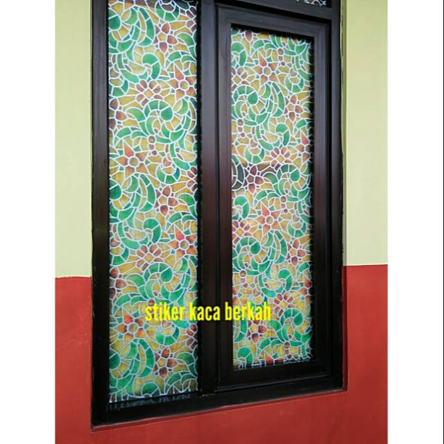 Jual Stiker kaca/sticker kaca abstrak warna 719 | Shopee Indonesia