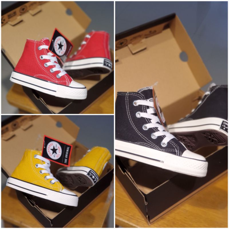 Jual SEPATU SNEKERS ANAK ANAK / CONVERSE 70s HIGH KIDS / BUAT UMUR (1 ...