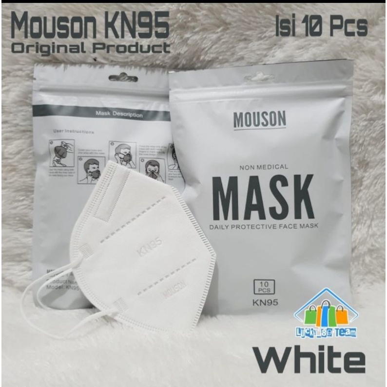 Jual MASKER KN95 6PLY ISI 10pcs EARLOOP 6PLY FACEMASK PREMIUM KN 95 | Shopee Indonesia