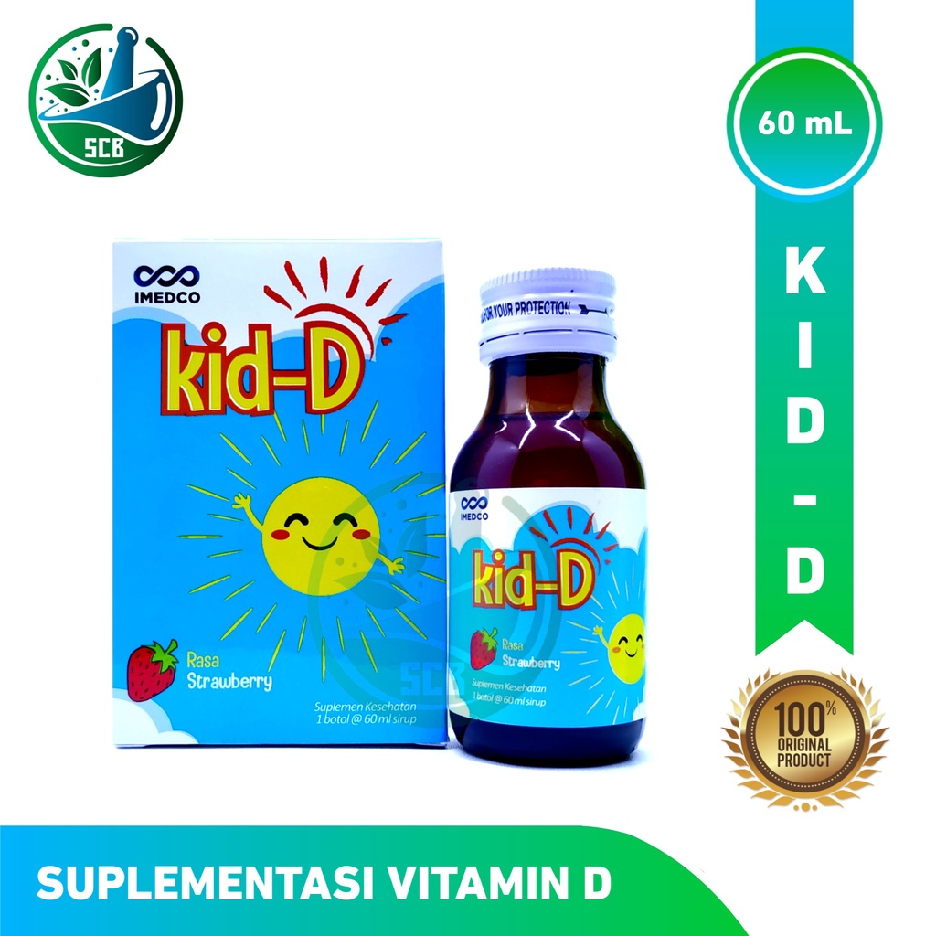 Jual Kid-D Sirup Vitamin D3 Anak 60 mL | Shopee Indonesia