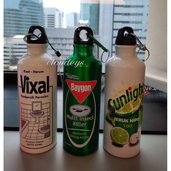 Jual Tumblr Grade A Baygon 550ml / botol minum gambar baygon UVL ...