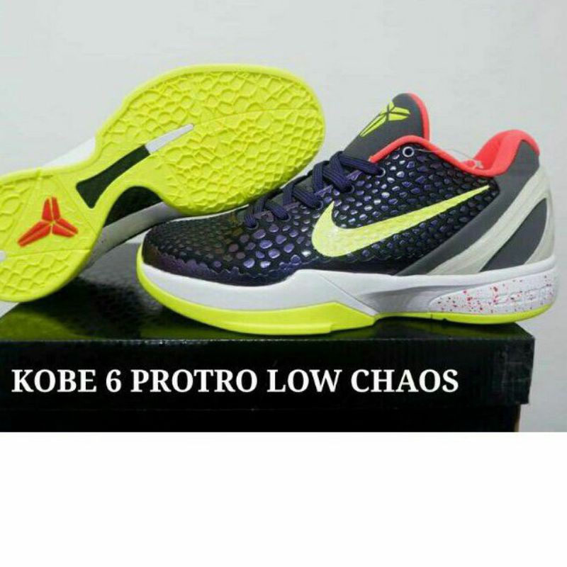 Jual SEPATU BASKET NIKE KOBE 6 PROTRO LOW CHAOS | Shopee Indonesia