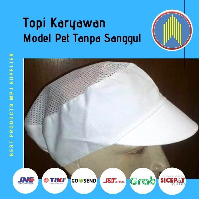 Jual TOPI KARYAWAN | TOPI PRODUKSI | TOPI PET SANGGUL ( CUSTOMIZE ...