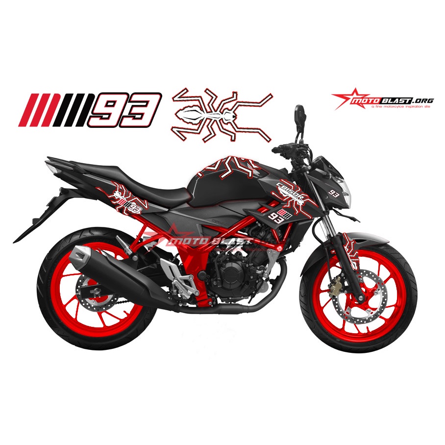 Jual Decal Sticker Motor Motoblast - New CB150R Livery Ant MM93 - Full ...