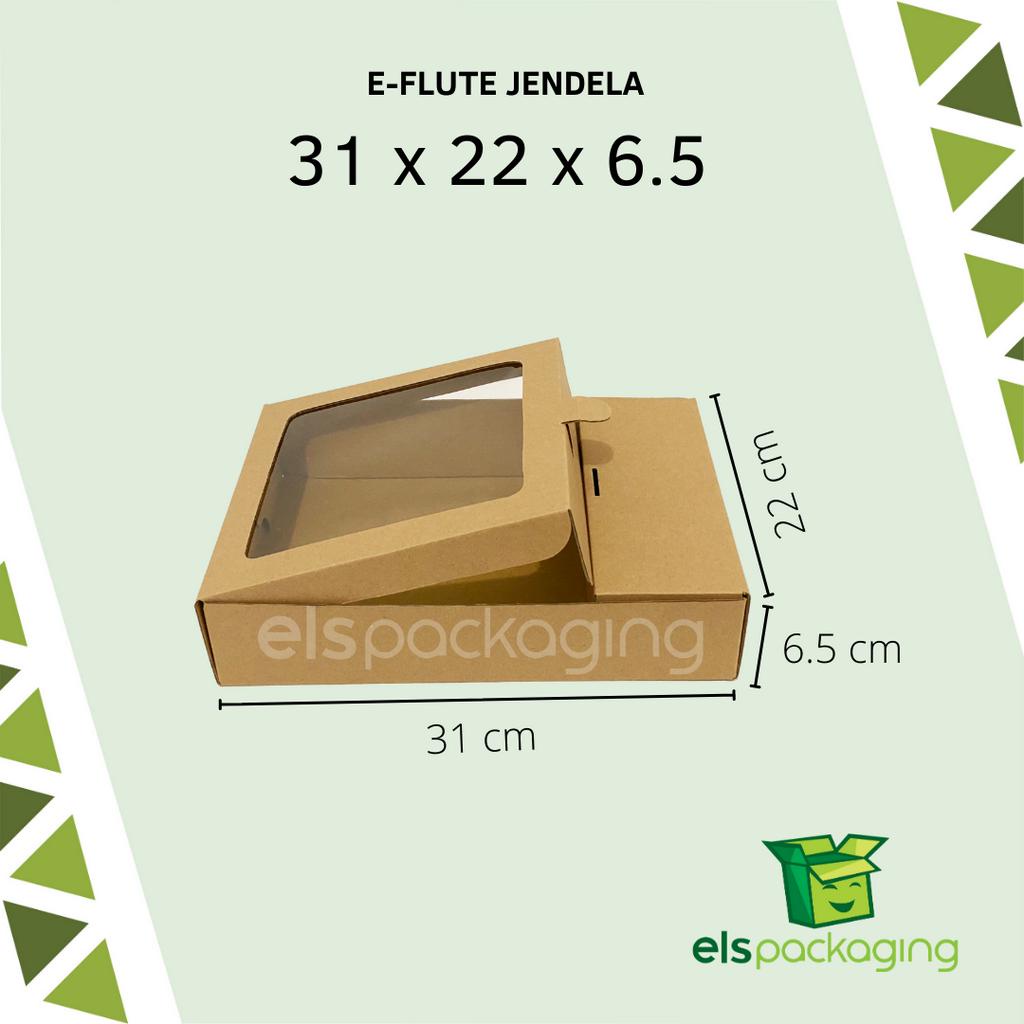 Jual Box eflute premium jendela box catering mika transparan dus nasi ...