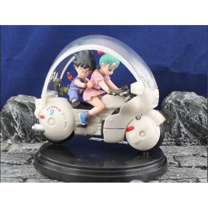 Jual Figure dragon ball motor bulma goku DBM PVC 8cm | Shopee Indonesia