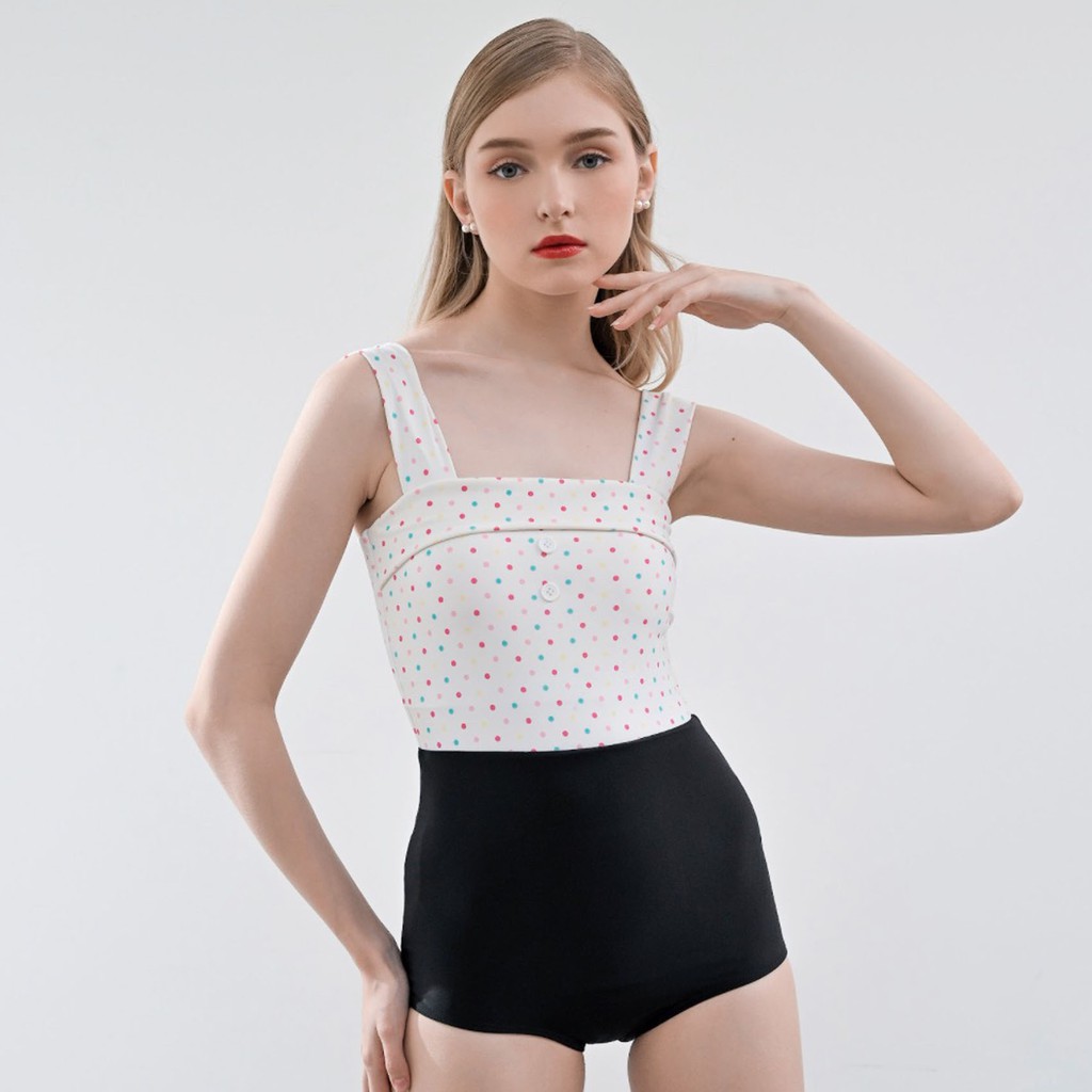 Jual Anne Kelly BETTY RAINBOW POLKA One Piece Swimsuit | Shopee Indonesia