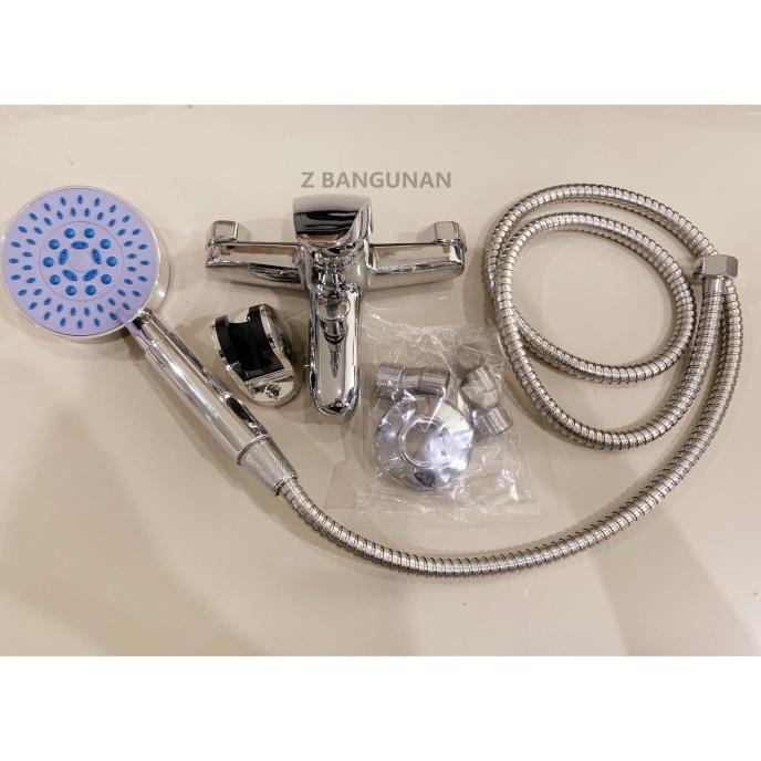 Jual KERAN BATHTUB PANAS DINGIN/KRAN BATHTUB MANDI SET/KRAN BATHUB ...