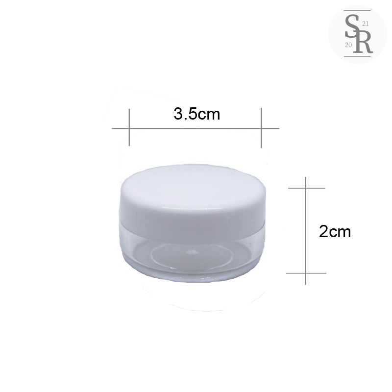 Jual Tempat Botol Cream Pot Jar Kosongan / Refill - Krim Travel 10-20gr ...