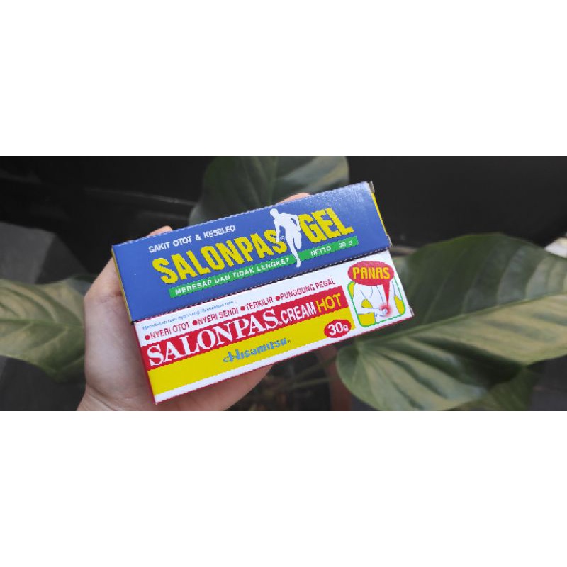 Jual Salonpas Gel dan salonpas CreamHot 30g | Shopee Indonesia