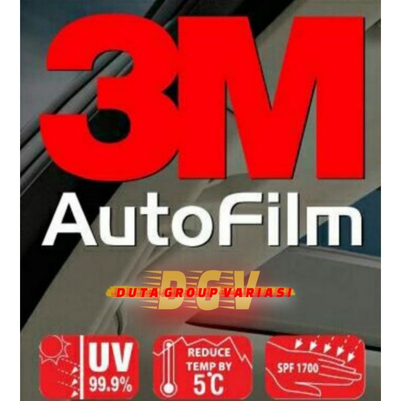 Jual 20% 3M black beauty kaca film garansi berlogo free riques peotong sesuai jenis kaca mobil ...