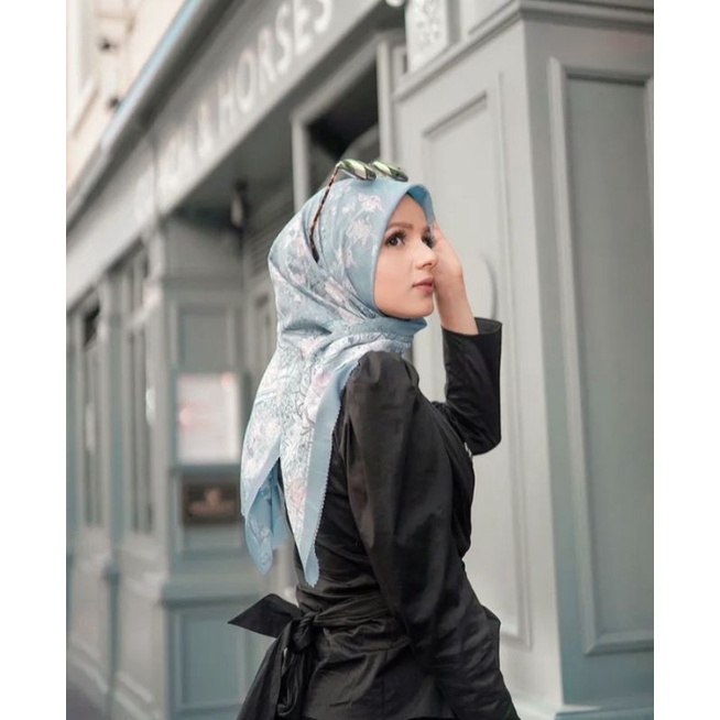 Jual SALE HIJAB / BS BIRU / COD / KERUDUNG VOAL MOTIF / SEGI EMPAT VOAL / JILBAB TERBARU / LASER ...