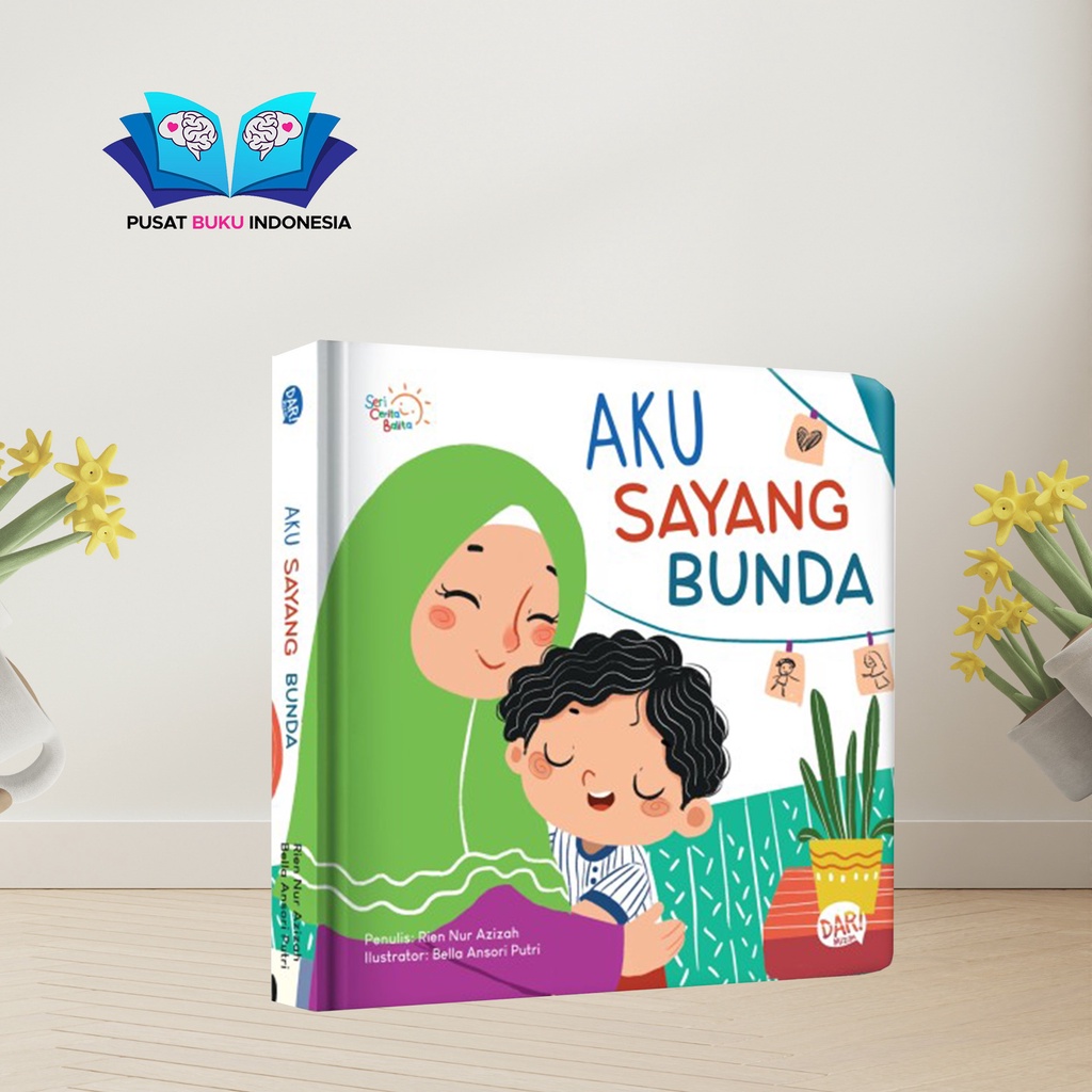 Jual Buku Dongeng Cerita Anak Aku Sayang Bunda Anak Tk Paud Boardbook | Shopee Indonesia