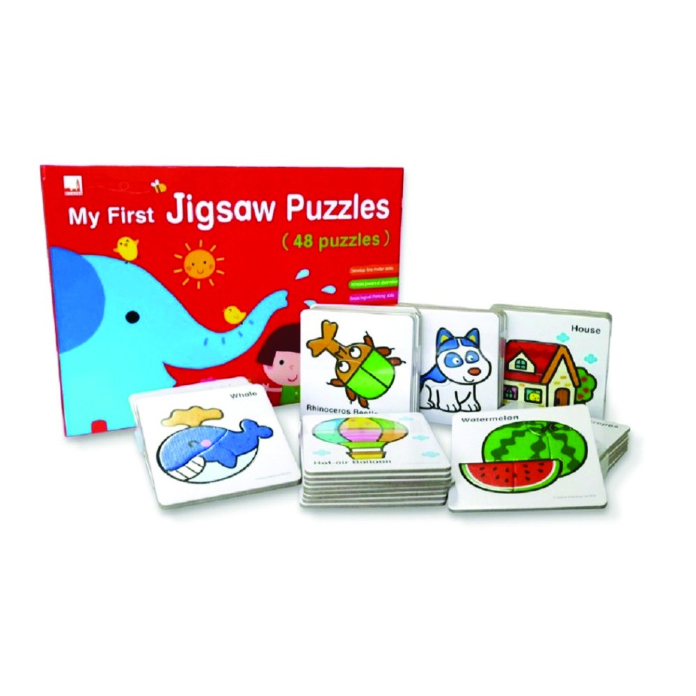 Jual Puzzles : My First Jigsaw Puzzles : 3 Years Old And Above | Shopee ...