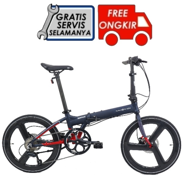 Jual Sepeda Lipat - Sepeda Dahon Ion Denver 20 Inci Velg Carbon ...