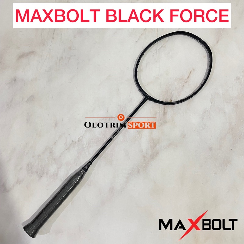 Jual Raket Badminton MAXBOLT BLACK FORCE ORIGINAL | Shopee Indonesia