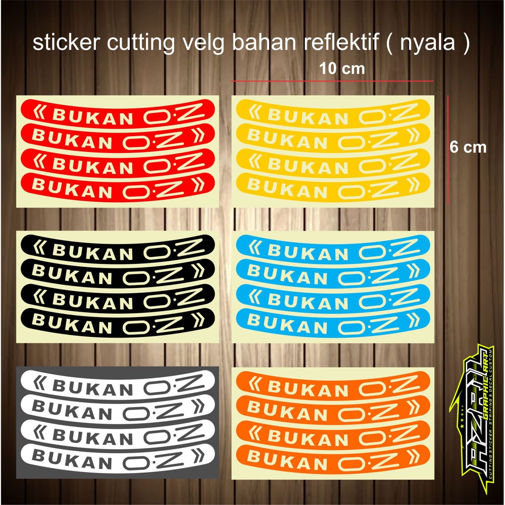 Jual Sticker Velg OZ RACING BUKAN OZ | Shopee Indonesia