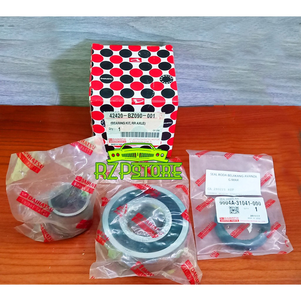 Jual Bearing SET Laher Seal Roda Belakang Gran Max Luxio Lahar Grandmax Original | Shopee Indonesia