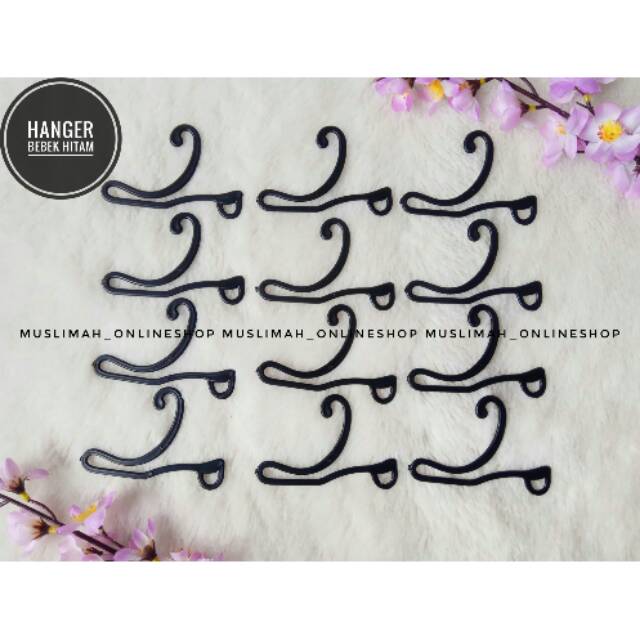 Jual HANGER KAOS KAKI TERMURAH / HANGER BEBEK HITAM / HANGER ANGSA (1 ...