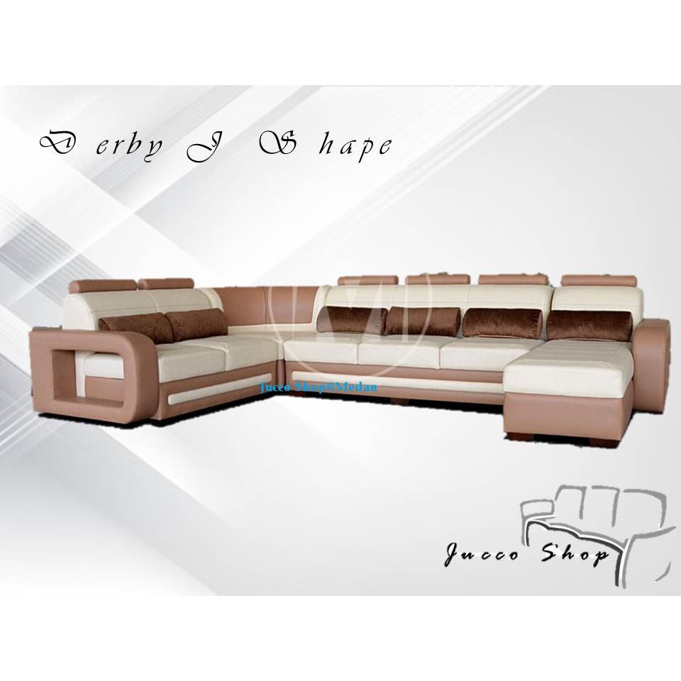 Jual Sofa Tamu Modis DErby J Shape - Sofa Sudut minimalis set dan ...