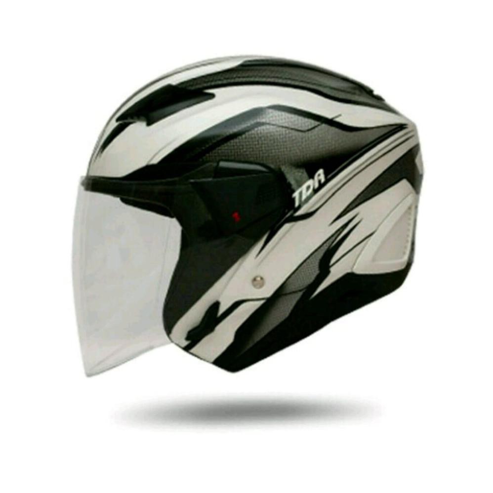 Jual Helm Tdr Original Ukuran L Half Face Double Visor Xd-611 Gt004 ...