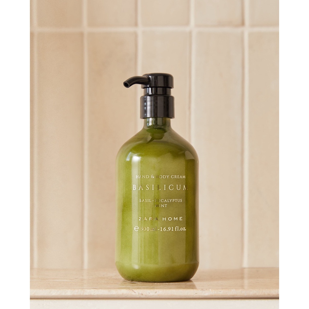 Jual Zara Home Hand & Body Cream Basilicum White Lotus Eternal Musk ...