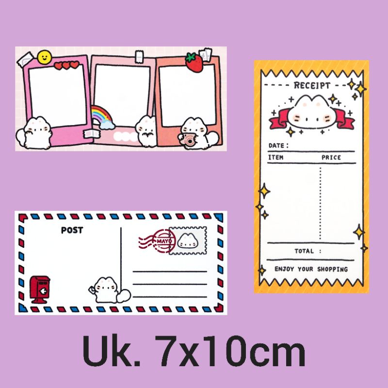 Jual Notes , Nota , Kertas / sticker Pengiriman , bingkai foto lucu ...