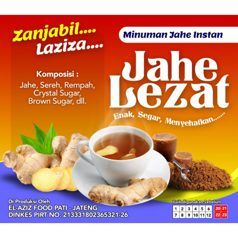 Jual jahe lezat zanjabil laziza | Shopee Indonesia