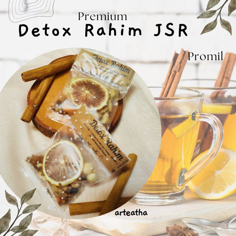 Jual PREMIUM Teh promil, DETOX rahim JSR (per sachet)/harian | Shopee ...