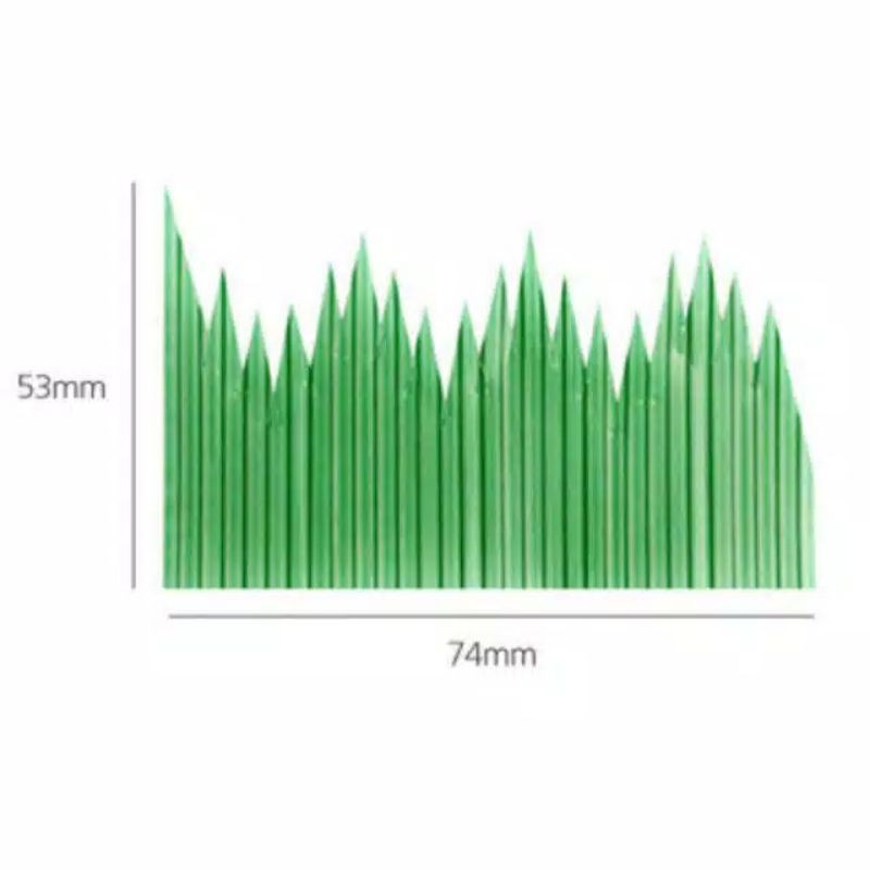 Jual BARAN PANJANG / BARAN PENDEK RUMPUT SUSHI BENTO 100 LEMBAR GREEN ...