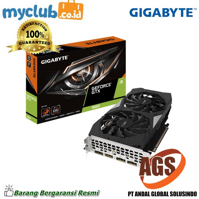 Jual Gigabyte Vga Gv-N1660Oc-6Gd Geforce Gtx 1660 Oc 6G | Shopee Indonesia