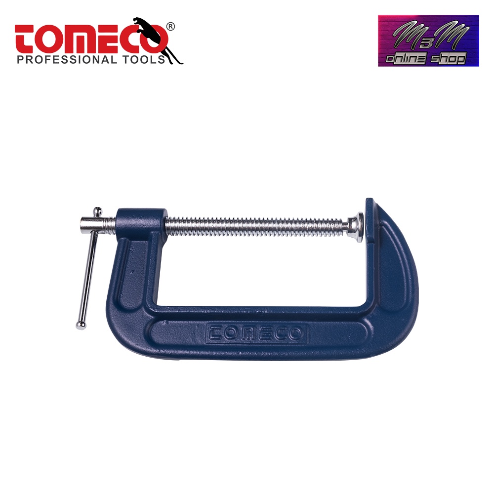 Jual Alat Penjepit Tipe C Tomeco 5 inch Klem C ukuran 5" C-Clamp ...