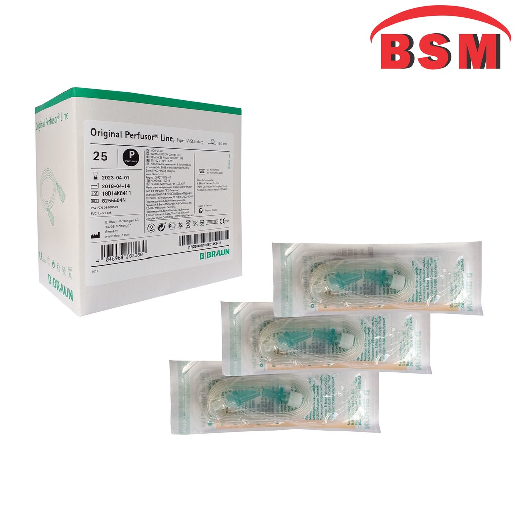 Jual Perfusor Tube 150cm Tubing B braun Original-Perfusor Line | Shopee ...